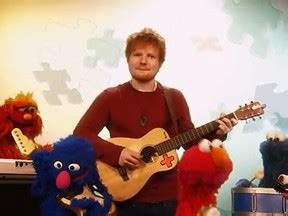 Ed Sheeran Visits ‘sesame Street Toronto Sun