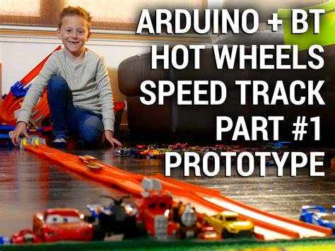 Arduino Hot Wheels Speed Track Part 1 Prototype 4 Steps