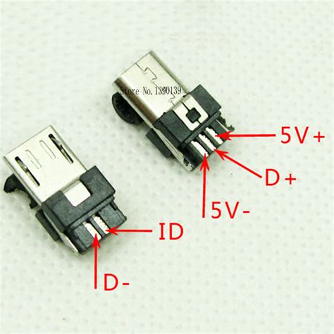 Conector micro USB macho Arduino e Eletrônica