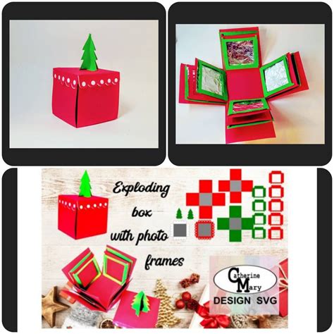 Exploding Box SVG Digital Download