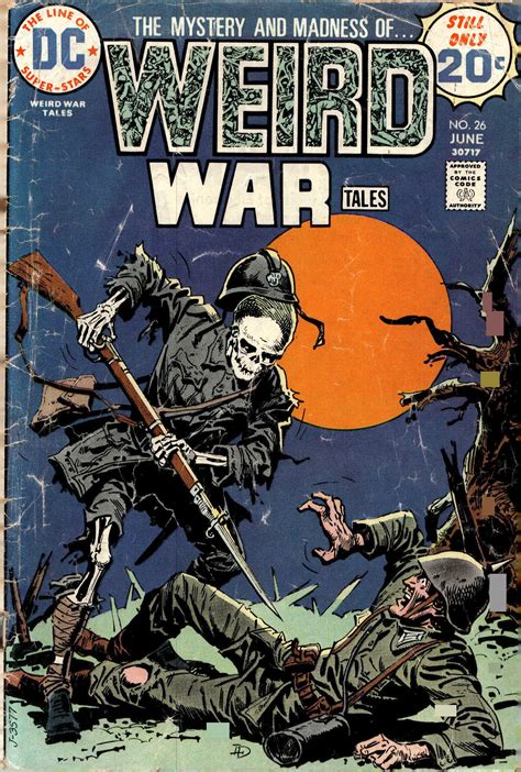 Weird War Tales 26 1974 Weird War Tales Comic Books Bronze Age