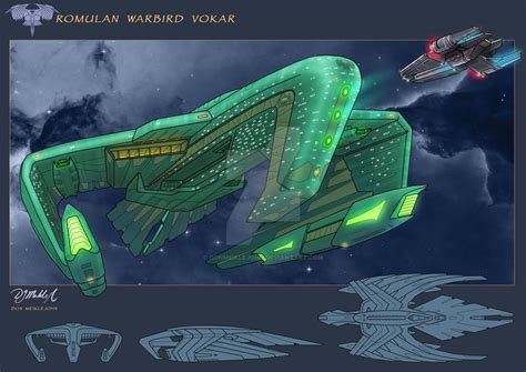 Vokar Class Warbird By Donmeiklejohn Star Trek Starships
