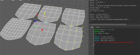 Select Multiple Object Vertex By Number Maya Mel — Polycount