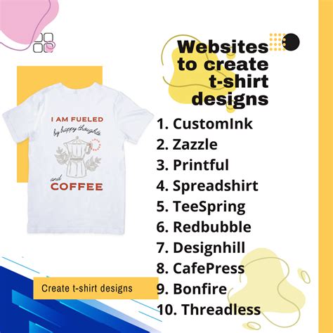 Websites To Create T Shirt Designs