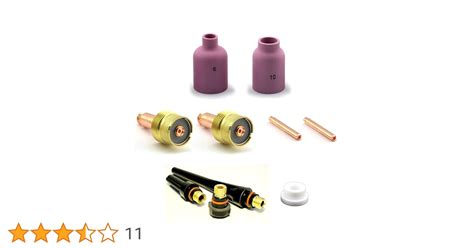 Tig Welding Gas Lens Kit Tig Torch Handle Weldingcity® 5 Pack Large Gas