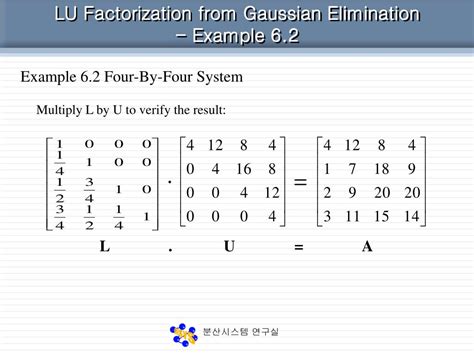 Ppt 6 Lu Factorization Powerpoint Presentation Free Download Id