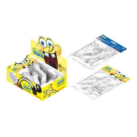 Витражная картина Spong Bob(Губка Боб) 17х13 см в ассортименте купить ...
