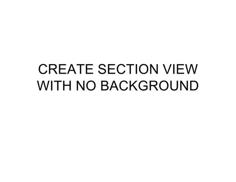 Pdf Create Section View With No Background Dokumentips