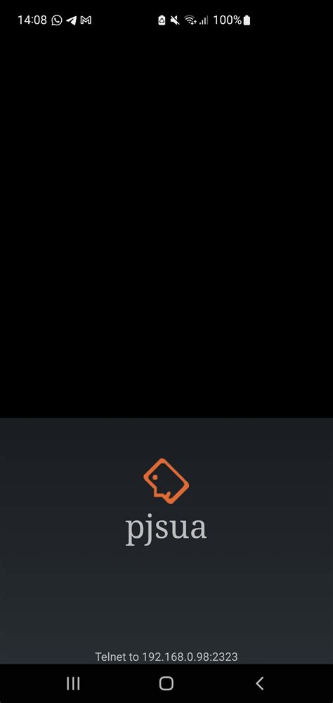Command Linetelnet Sip Client Example — Pjsip Project 215 Dev