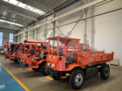 Tight Underground Tunnels No Problem For This Small Mining Dump Truck