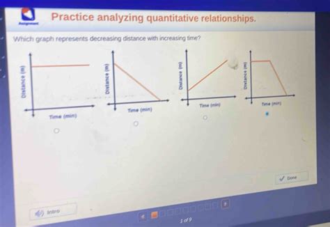 Solved Fatgeent Practice Analyzing Quantitative Relationships Which