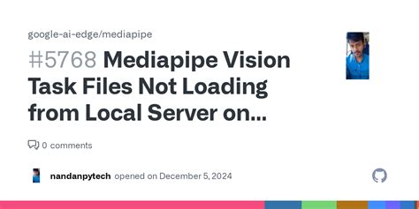 Mediapipe Vision Task Files Not Loading From Local Server On Ios Devices With Version