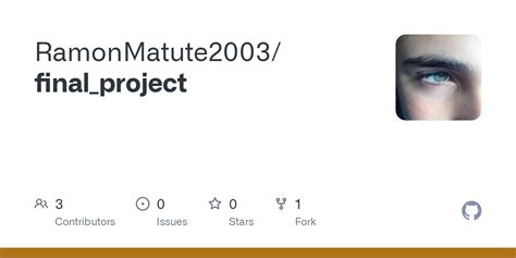 Github Ramonmatute Final Project