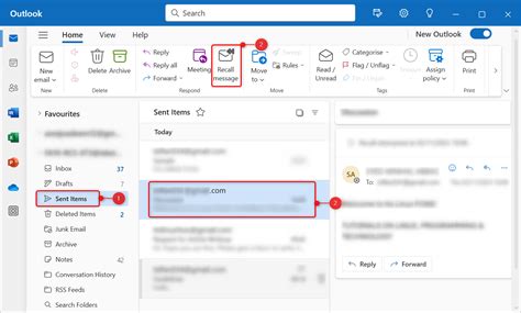 How To Recall An Email In Outlook Liberian Geek
