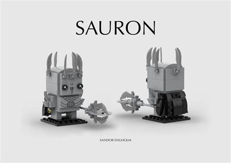 Lego Moc Lord Of The Rings Sauron By Engholm Rebrickable Build