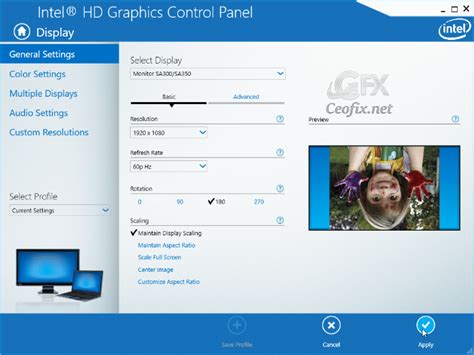 Rotate Screen Or Fix A Windows Screen Flipped Upside Down