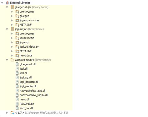 Unsatisfiedlinkerror No Jogl In Javalibrarypath Stack Overflow
