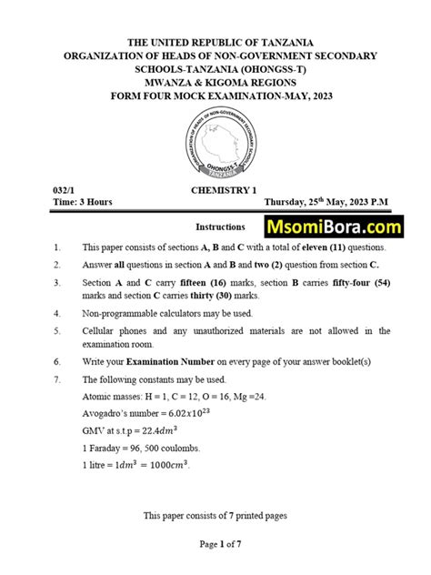 Chemistry Questions N Answers Pdf