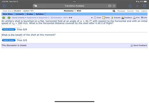 Solved The Velocity Vector V Has A Magnitude Of M S And Chegg
