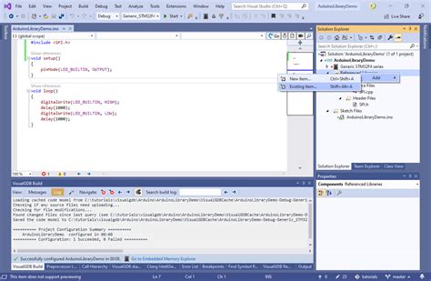 Managing Libraries In Arduino Projects Visualgdb Tutorials