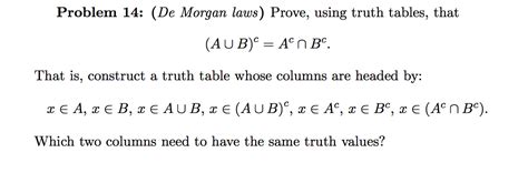 solved prove using truth tables that a b c a c b c