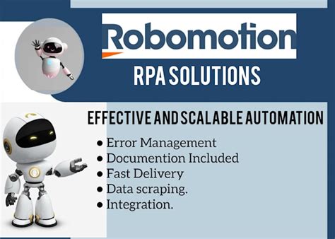 Automate Your Business Processes Using Robomotion Rpa By Vedaibots Fiverr
