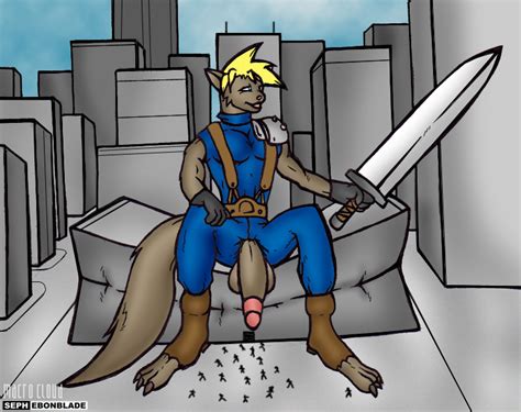 Rule 34 Cloud Strife Final Fantasy Final Fantasy Vii Furry Furry Only