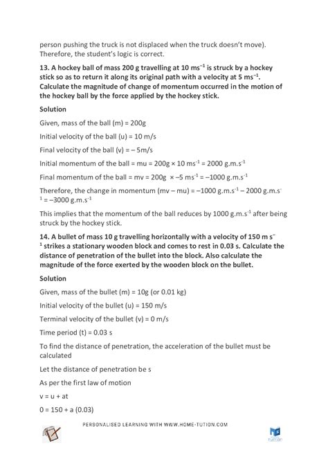 NCERT Solutions For Class Science Chapter Force And Laws Of Motion