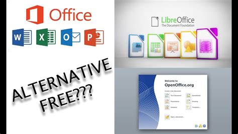 Alternative Gratis A Microsoft Office Libreoffice Vs Openoffice Youtube