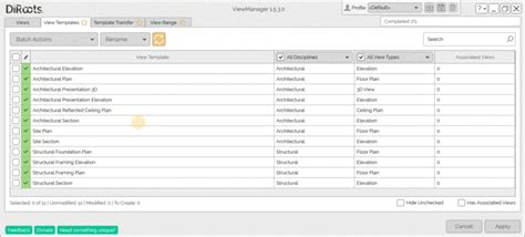 View Templates DiRoots One Releases