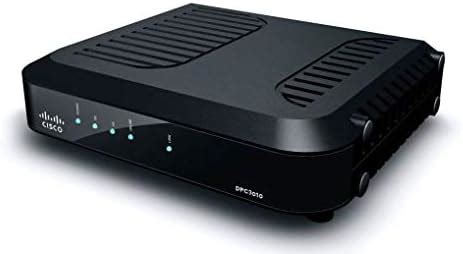 Cisco DPC3010 DOCSIS 3 0 8x4 Cable Modem Renewed Workhomeshop