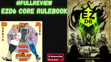 Ezd6 Core Rulebook By Runehammer Games Fullreview Rpg Review Dm Scotty
