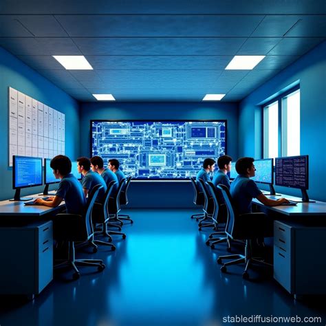 College Information Security Training Lab Design Stable Diffusion Online