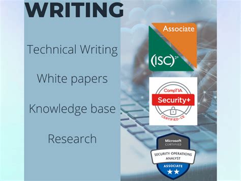 A Cyber Security Technical Writer Upwork