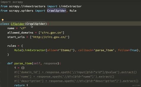scrapy框架使用 crawlspider类 mob604756e834f7的技术博客 51cto博客