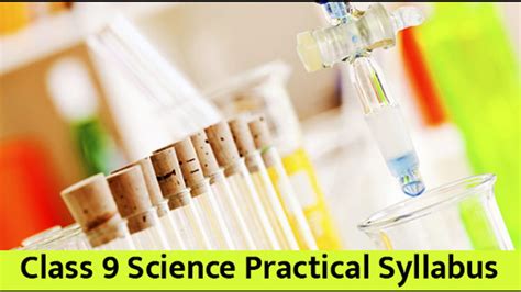 Cbse 9th Science Practical Syllabus And Preparation Tips