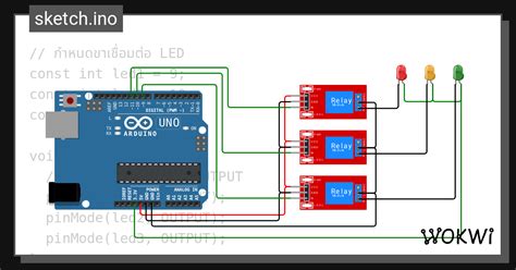 งาน 1 พิเชฐชัย Wokwi Esp32 Stm32 Arduino Simulator