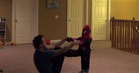 Is This The Cruelest Prank EVER Dad Pretends To Throw Son Over Balcony