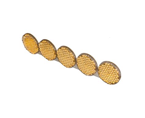 Led Traffic Advisor 5 Modules Dia 200 Mm 12v Amber Aeb