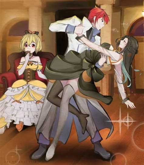 Ocs Female Subaru And Reinhard And The Hampter By Aouieita Re