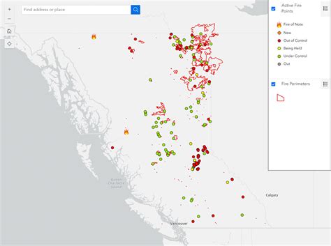 Bc Wildfire Real Time Map News And Resources The Narwhal