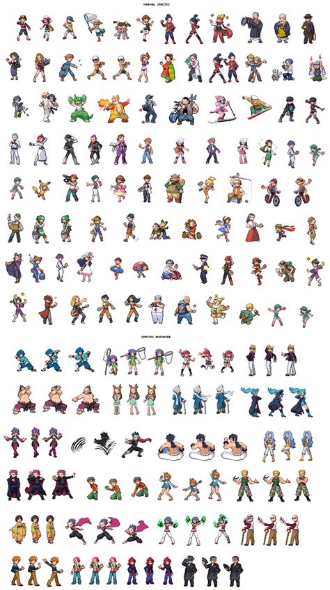 Custom Pokemon Trainer Sprites Pokemon Character Maker Hxtgjw