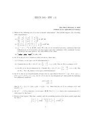 Hw03 Pdf EECS 560 HW 3 Due Mon February 4 2019 9 30am To Be Uploaded On Canvas 1 Which Of