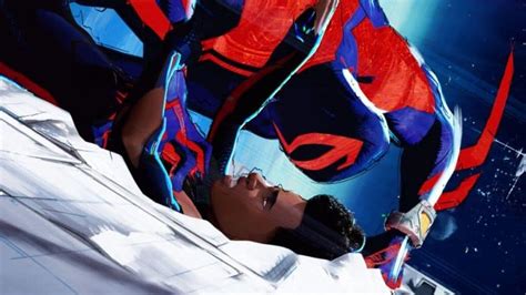 Miles Morales Spider Man Fight In Across The Spider Verse Image