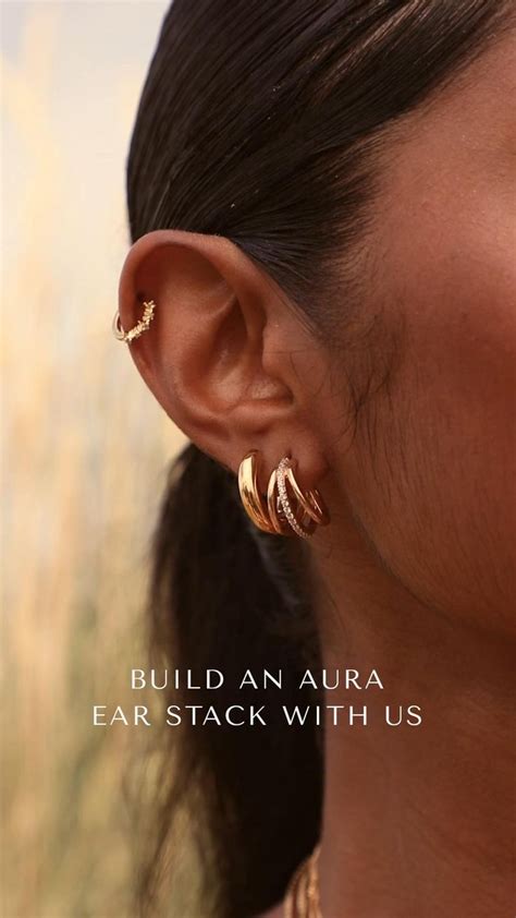 Build An Aura Ear Stack With Us Ear Stack Ear Ear Cuff