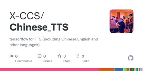 GitHub X CCS Chinese TTS Tensorflow For TTS Including Chinese English And Other Languages