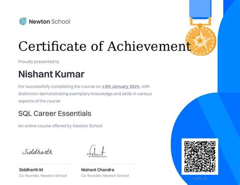 Nishant Kumar On Linkedin Sql Newtonschool Dataanalysis