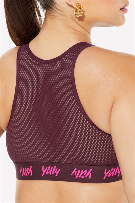 Major Label Smoothing Cross Front Bralette Fabletics
