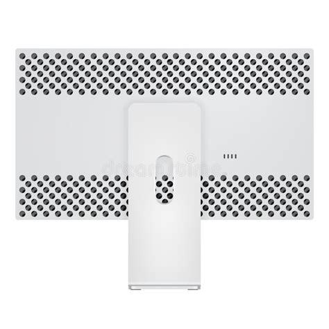 Oled Technology Led Display Isolated On White Stock Illustration Illustration Of Laptop