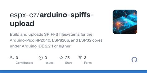 Releases · Espx Czarduino Spiffs Upload · Github